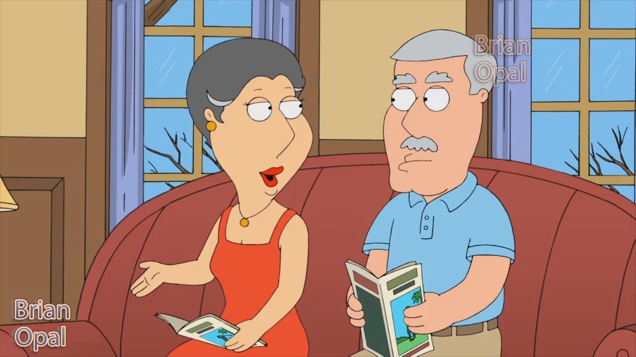 Family Guy - Carter is talking to his girlfriend and his friends - YouTube