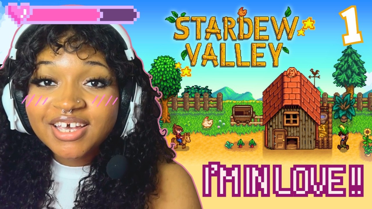FINALLY GIVING STARDEW A CHANCE | Stardew Valley Let's Play Part 1 ...