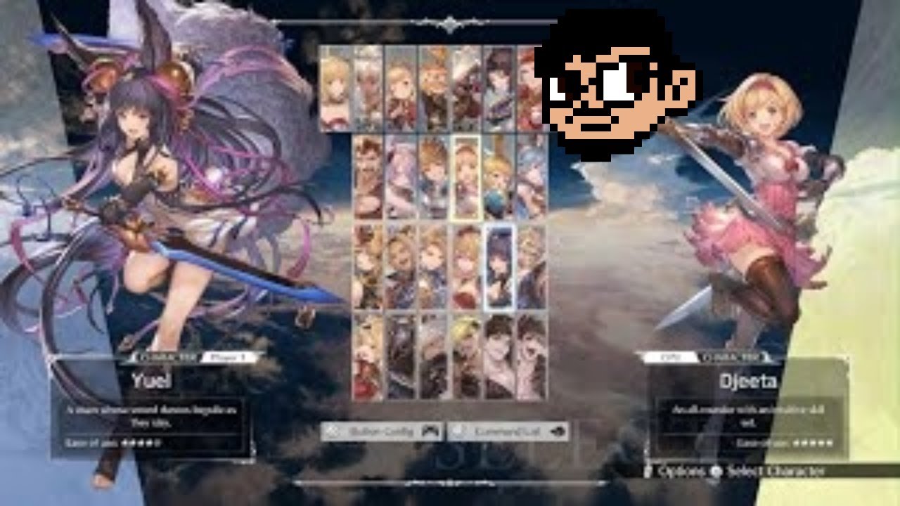 [Granblue Fantasy Versus: Rising Beta] Playing Yuel - YouTube