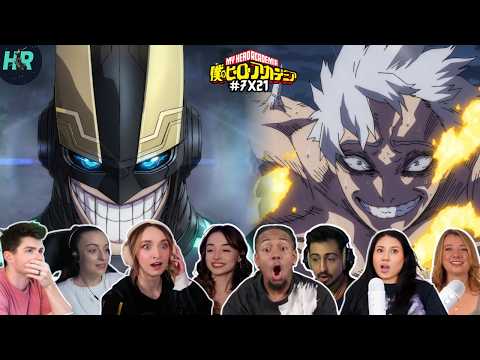 ARMORED ALL MIGHT VS ALL FOR ONE!!😱🔥 HOLY PEAK😬 My Hero Academia Season 7 Episode 21 Reaction Mashup