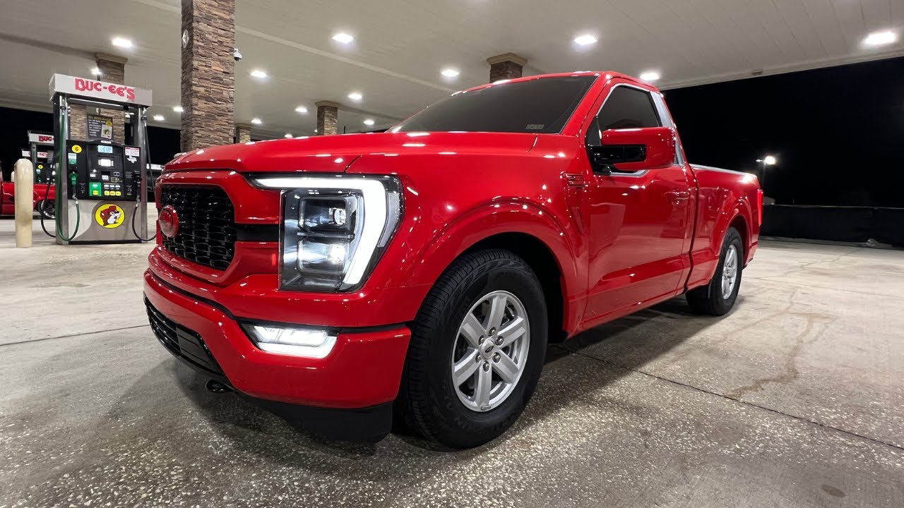 EURO LED HEADLIGHTS/LED FOG LIGHTS ON MY 23 F150 COYOTE! - YouTube