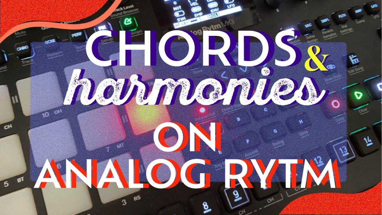 Add chords 🎹 to your patterns // Elektron Analog Rytm Tutorial - YouTube