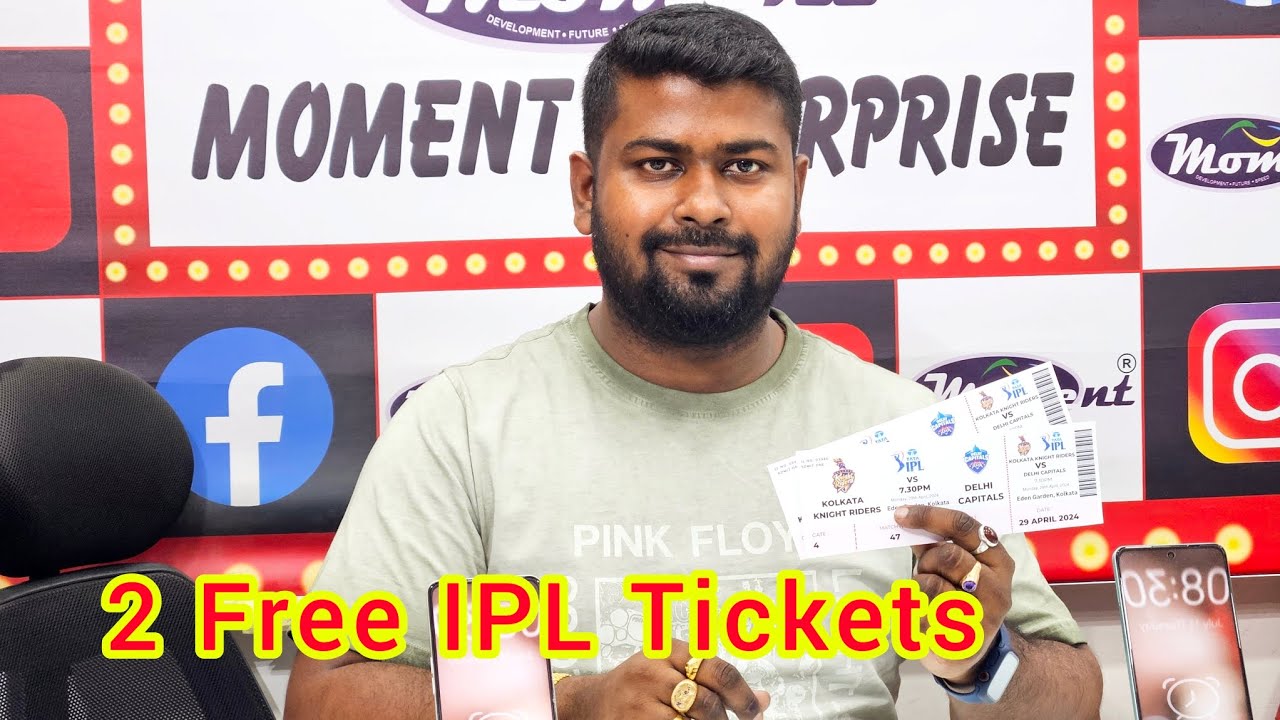 Free IPL Tickets at Moment Enterprise. Best IPL offer in india. Apple ...