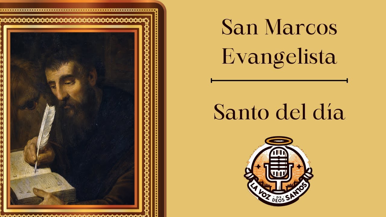 San Marcos Evangelista | Santo del día 19 de Febrero - YouTube