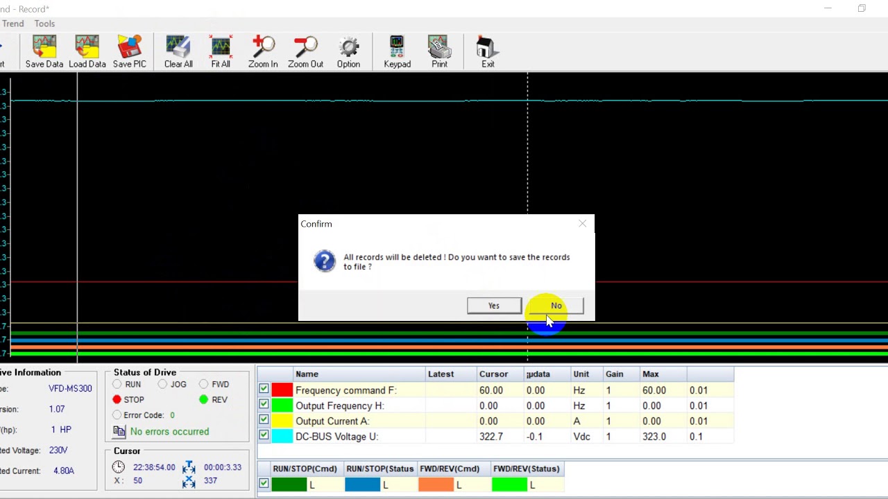 Delta E/EL VSD Analog 0-10V control in Delta MS300 VSD move REV/FWD 0 ...