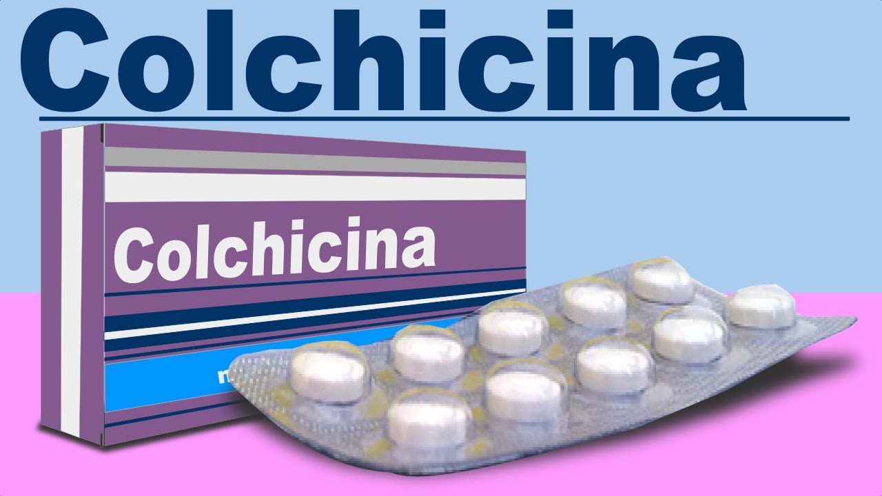 COLCHICINA para que sirve inflamacion dolor que dato interesante - YouTube