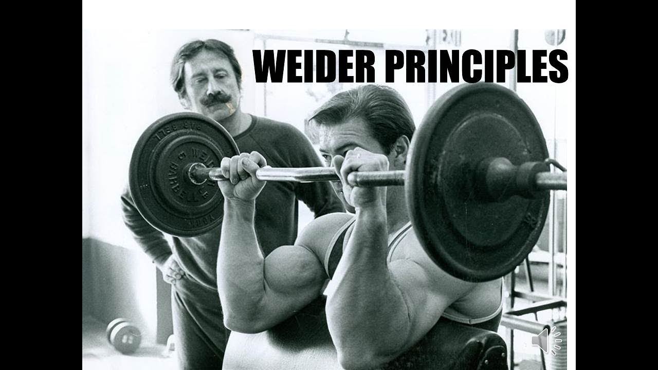 THE ORIGINAL WEIDER PRINCIPLES!! THE SILVER ERA FLUSHING METHOD FOR ...