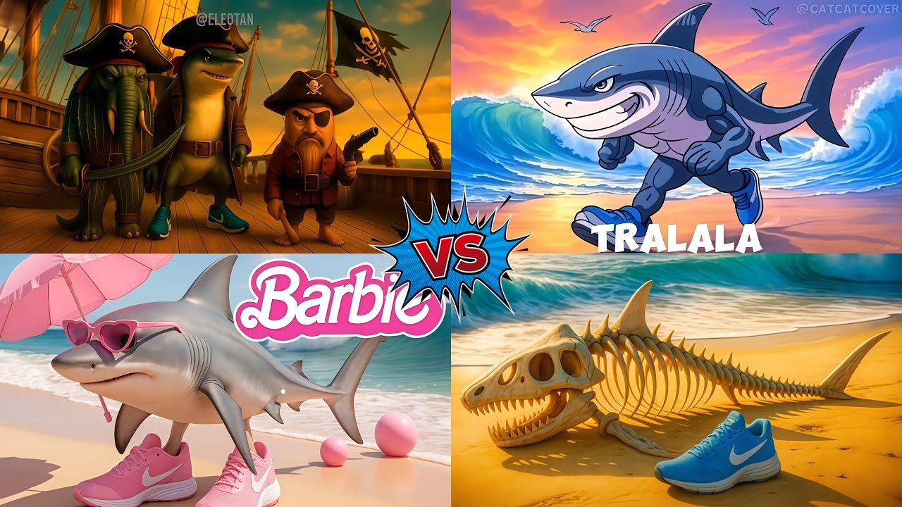 BRAINROT PIRATES 🆚 BRAINROT BARBIE 🆚 BRAINROT ANIME 🆚 BRAINROT ...