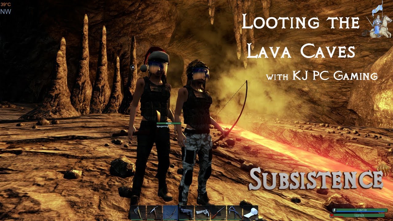 Looting the Lava Caves with @kjpcgaming9296 | Subsistence Gameplay ...