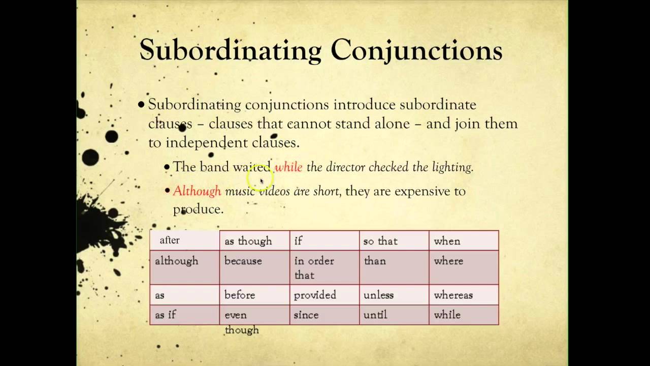 Conjunctions and Interjections - YouTube
