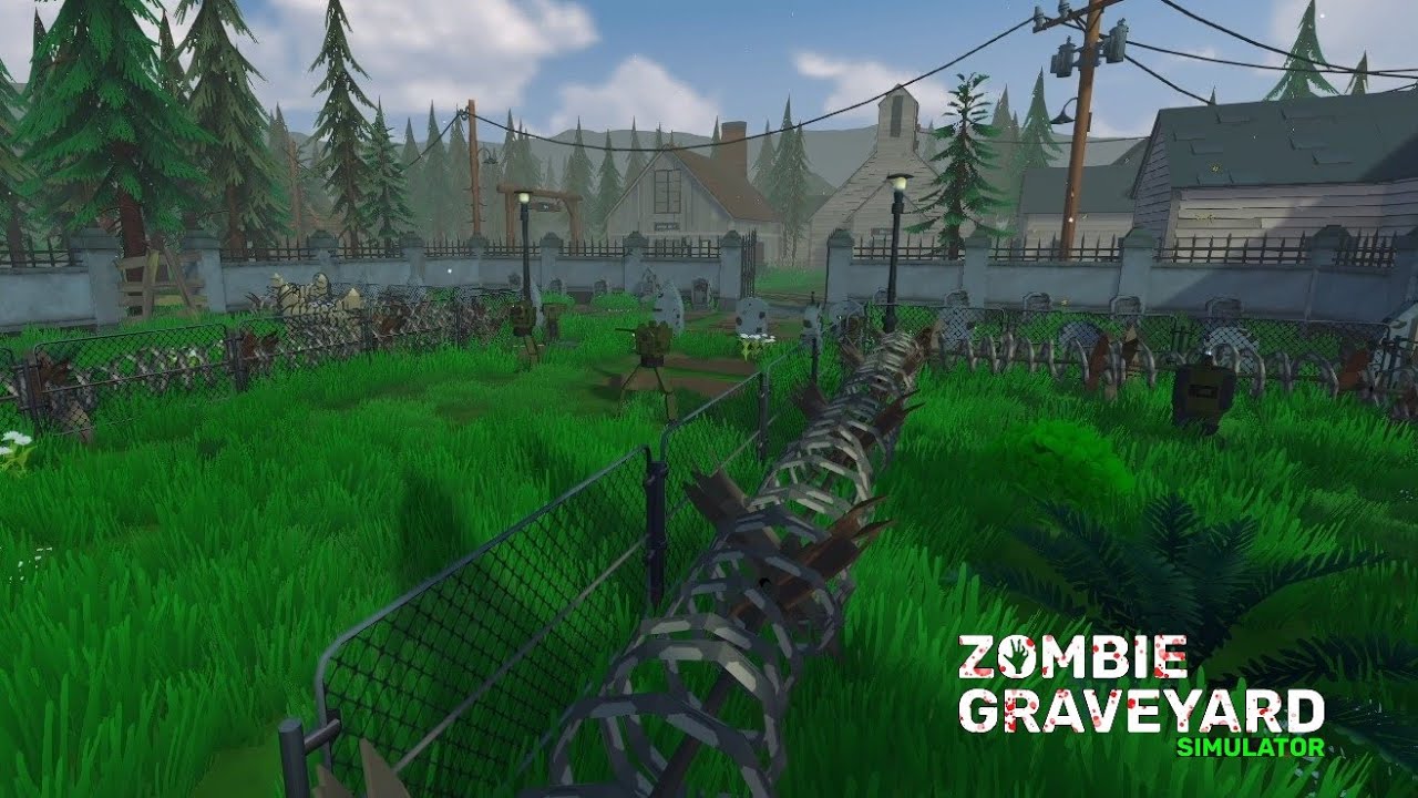 Expanding Our Graveyard With Graves & Turrets ~ Zombie Graveyard ...