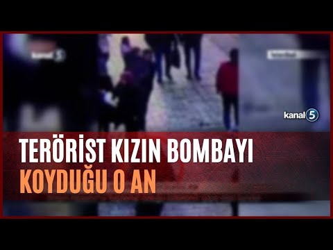 Terörist Kızın Bombayı Koyduğu An