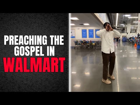 Preaching The Gospel In Walmart (DEMONS MANIFEST) - YouTube