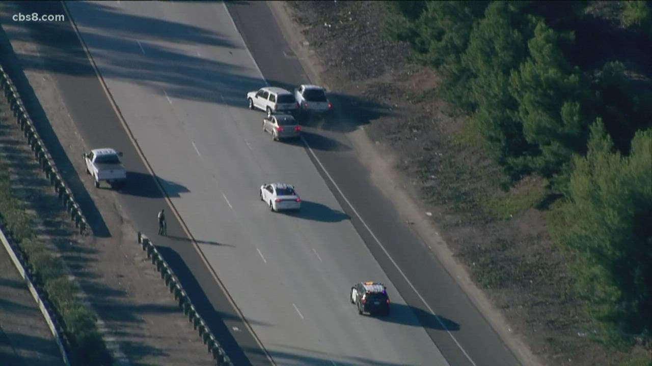 High Speed Chase Ends In East County San Diego With Suspect In Custody