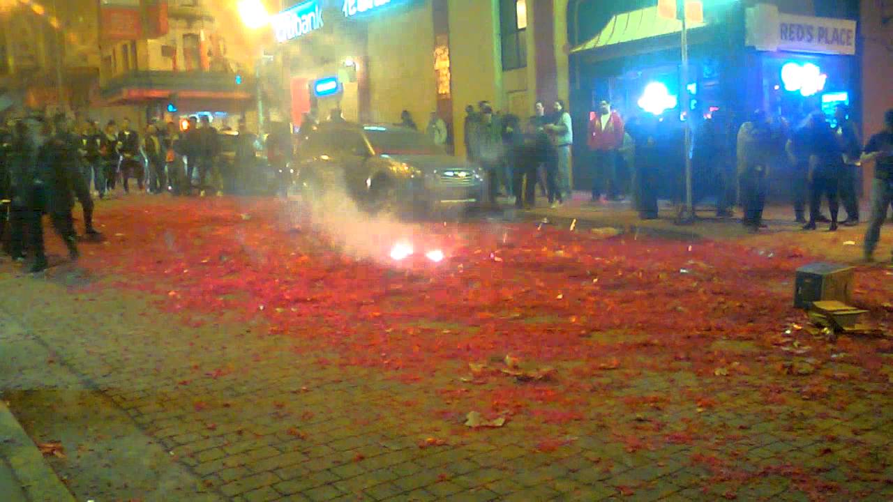 Year of the Monkey Fireworks Street Show - YouTube