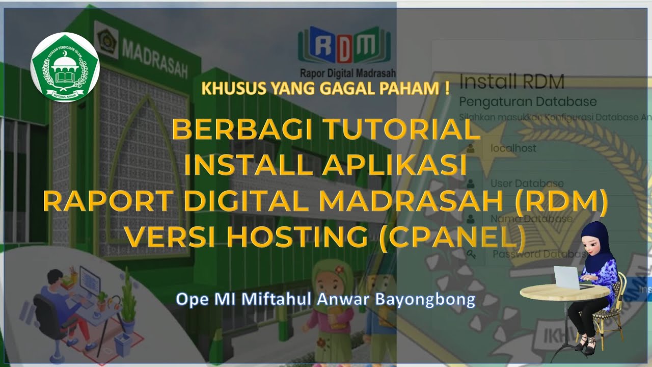 KHUSUS YANG GAGAL PAHAM ! Tutorial Install RDM versi Hosting - YouTube