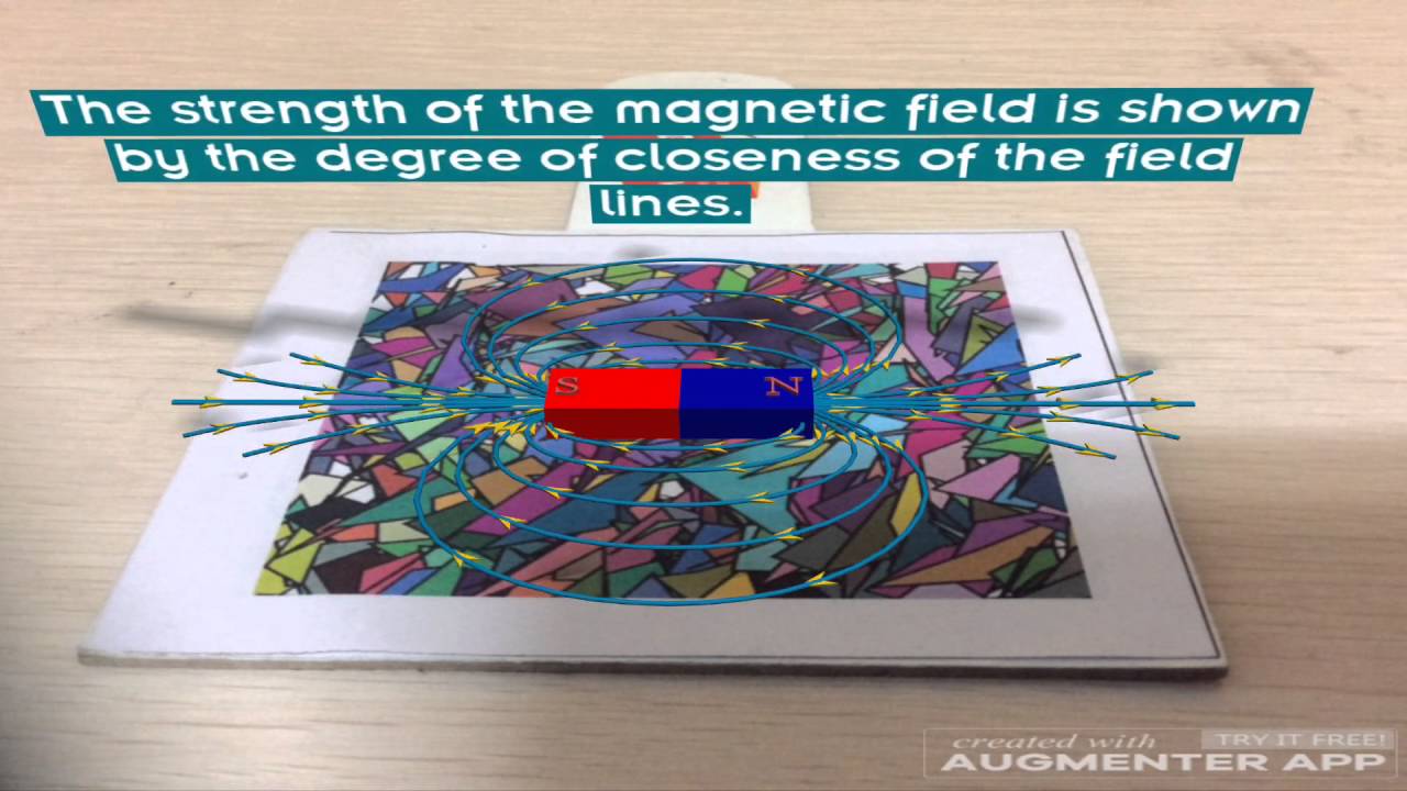 Magnetic Field Lines Animation Virtual Reality Demo Video Augmented ...