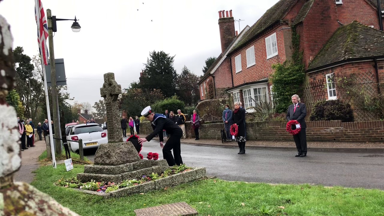 2020 Act of Remembrance - Slinfold, West Sussex - YouTube