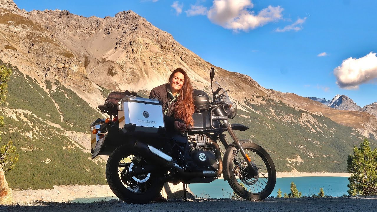 Solo motorbike touring in the Italian Alps - YouTube