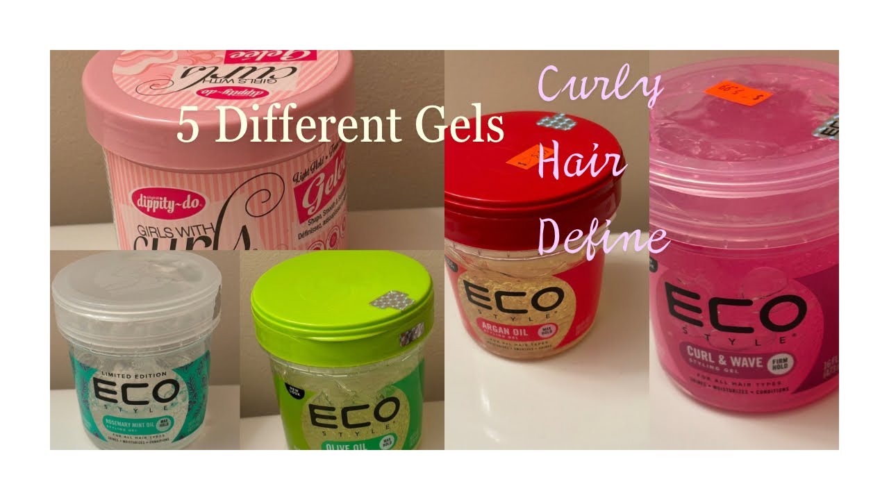 Five Gel Curly Style Routine 👩🏾‍🦱😊 - YouTube