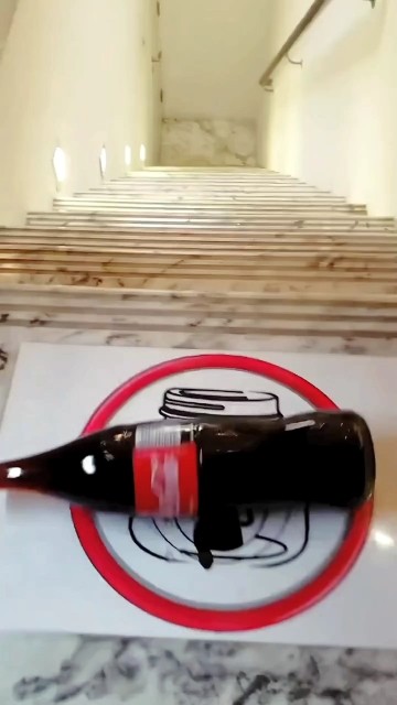 Coca-Cola broken glass bottle #shorts - YouTube