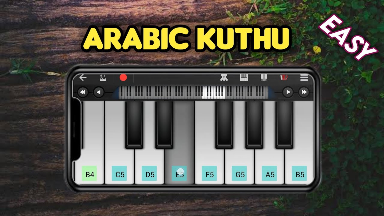 Arabic Kuthu 🎹 Piano lesson with chords 🎵learn easily New song - YouTube