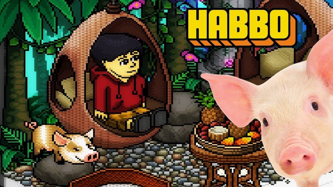 BACON MY NEW PIG | HABBO - YouTube