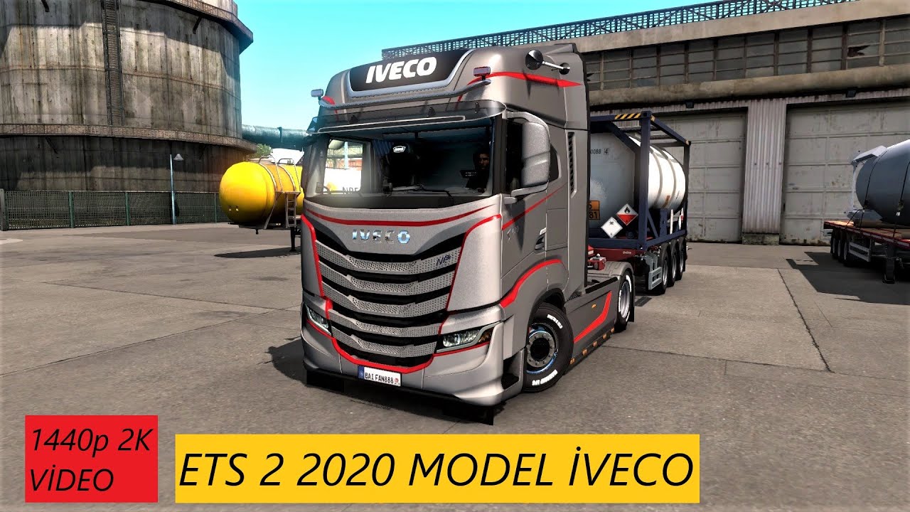 IVECO S-WAY 2020 - ETS 2 [1.38] 4K VİDEO - YouTube