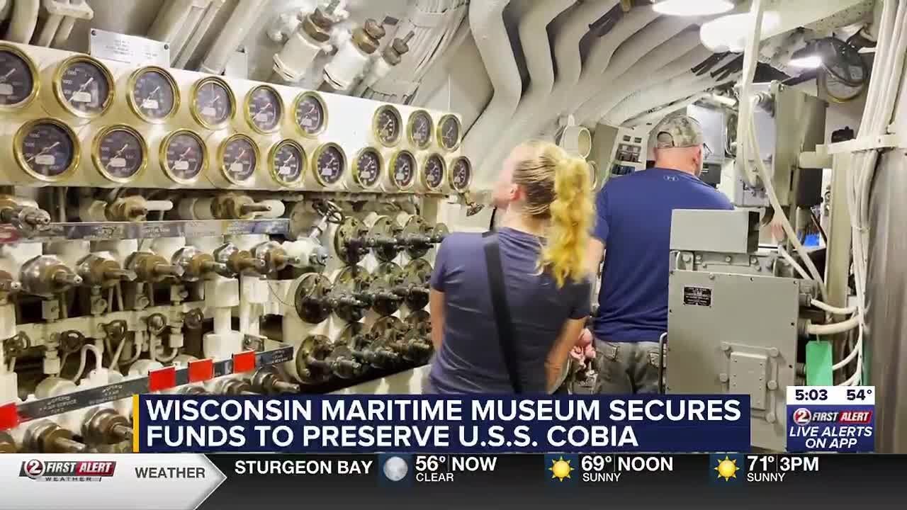 History preserved with U.S.S. Cobia submarine - YouTube