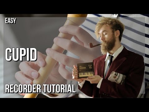 How to play Cupid by Jack Stauber on Recorder (Tutorial) - YouTube