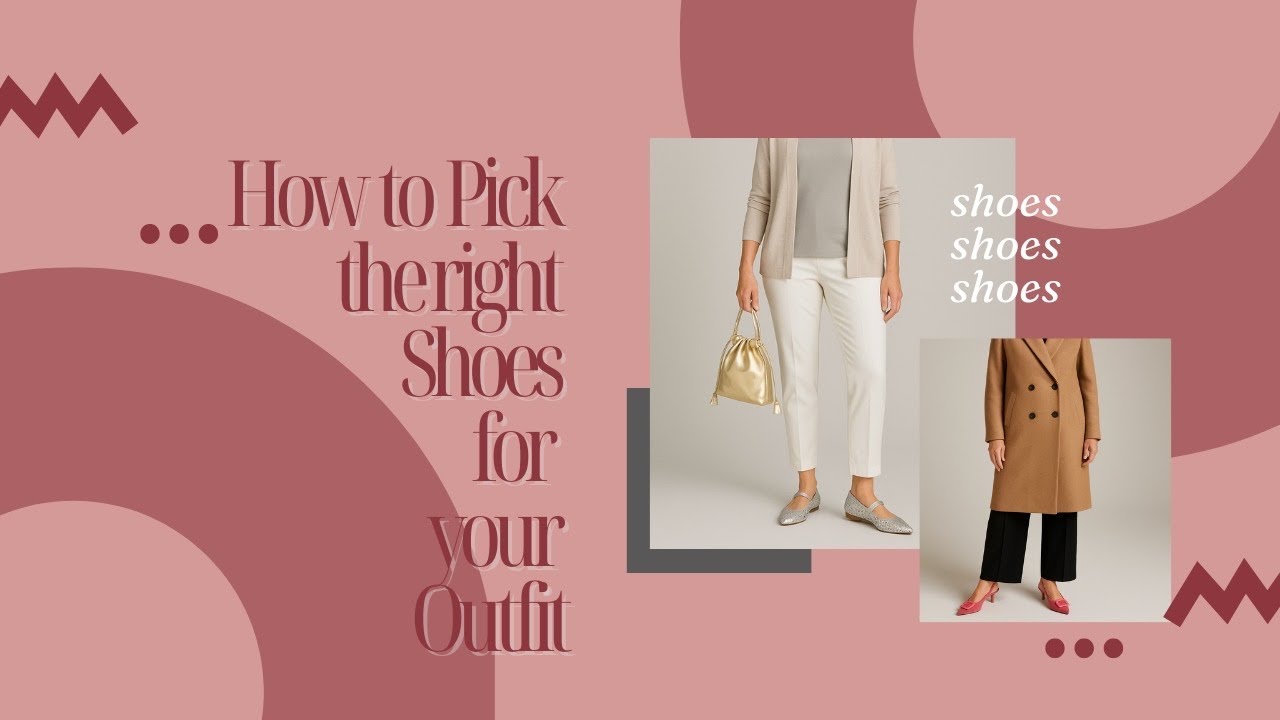 How to Pick the Right Shoes for Your Outfit - YouTube