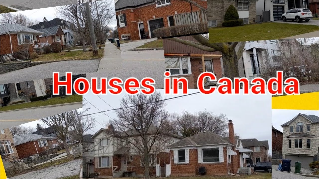 Houses in Canada - YouTube