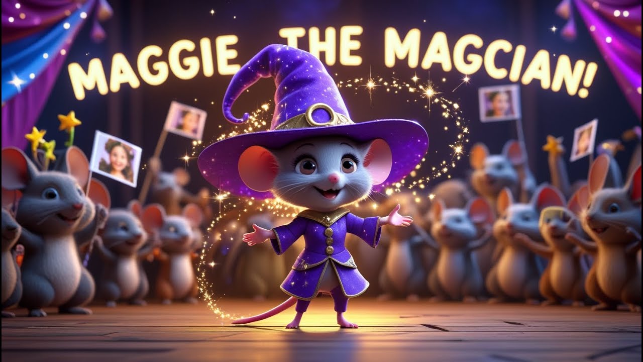 🎵 Maggie the Mouse Magician | Magical Children’s Song & Nursery Rhyme# ...