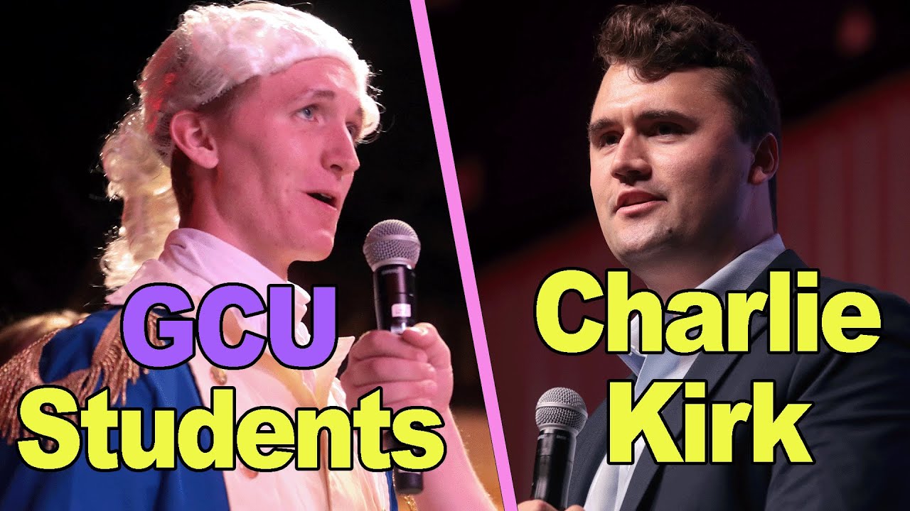 Charlie Kirk Debates College Students At Grand Canyon University *full ...