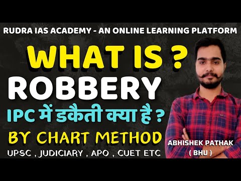 What is Robbery। Ipc Lecture। When Theft Became robbery।When Extortion ...