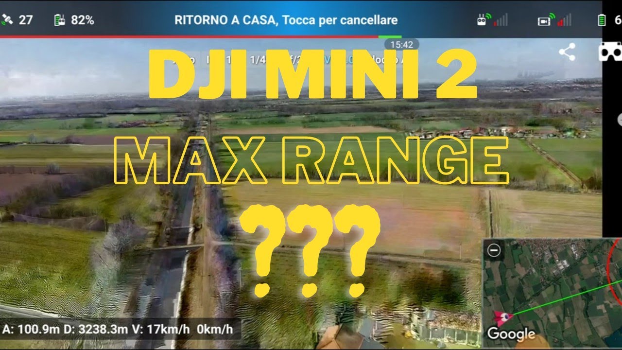 DJI Mini 2 Range test - YouTube