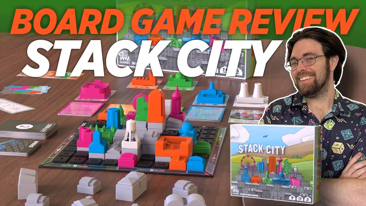 Stack City - Board Game Review - YouTube