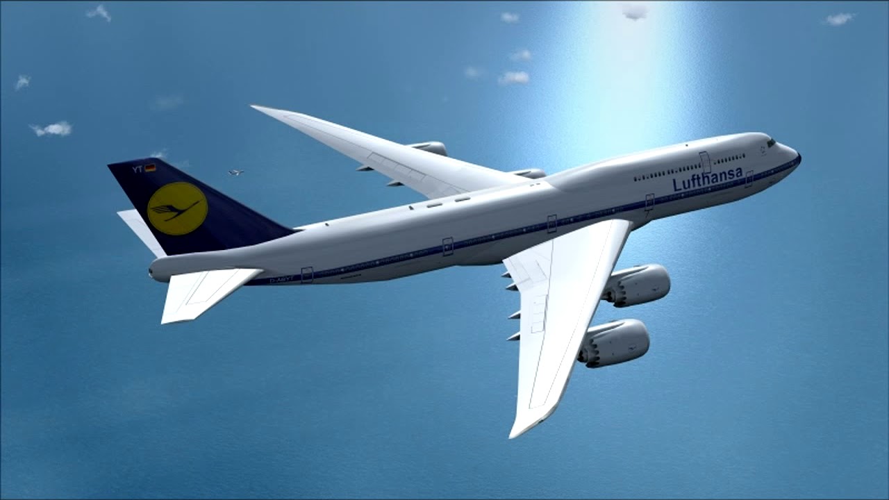 LH430 747-8 LUFTHANSA FRANKFURT - CHICAGO - YouTube