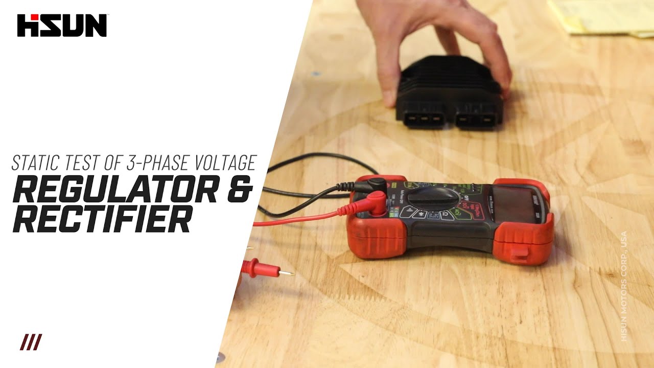 Static Test: Regulator & Rectifier - YouTube