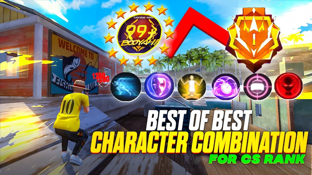 Best character combination for cs rank grandmaster | cs rank push tips ...