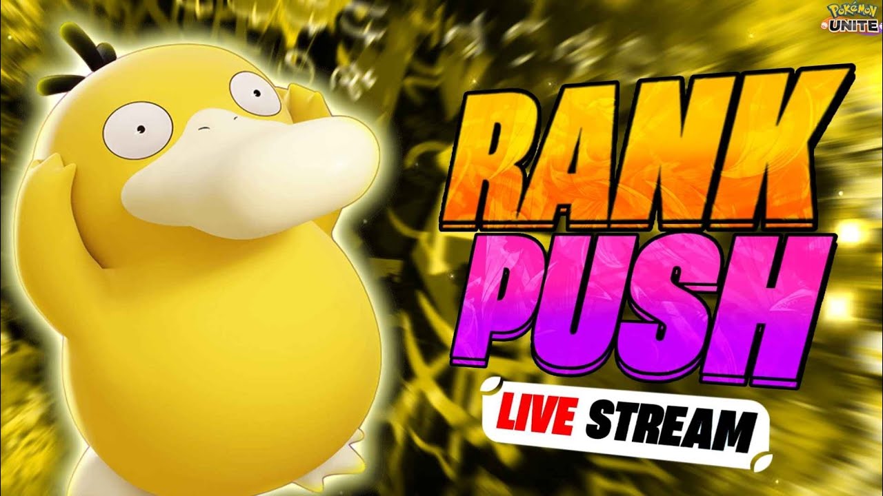 New Season Aa Gya! Pokemon Unite Live Rank Pushing - YouTube
