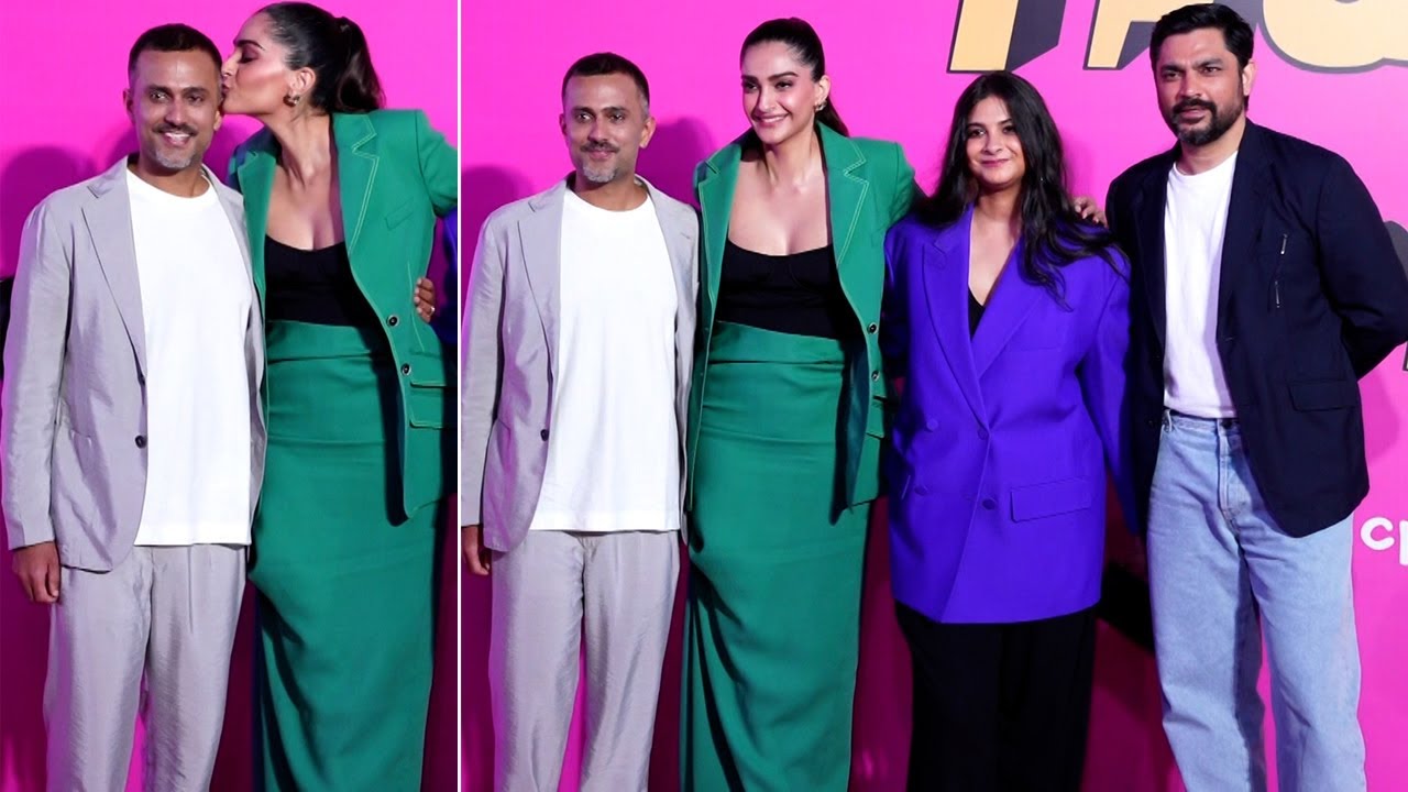 Sonam Kapoor With Husband & Her Sister Rhea Kapoor 'Thank You For Coming' Premiere | MS shorts ...