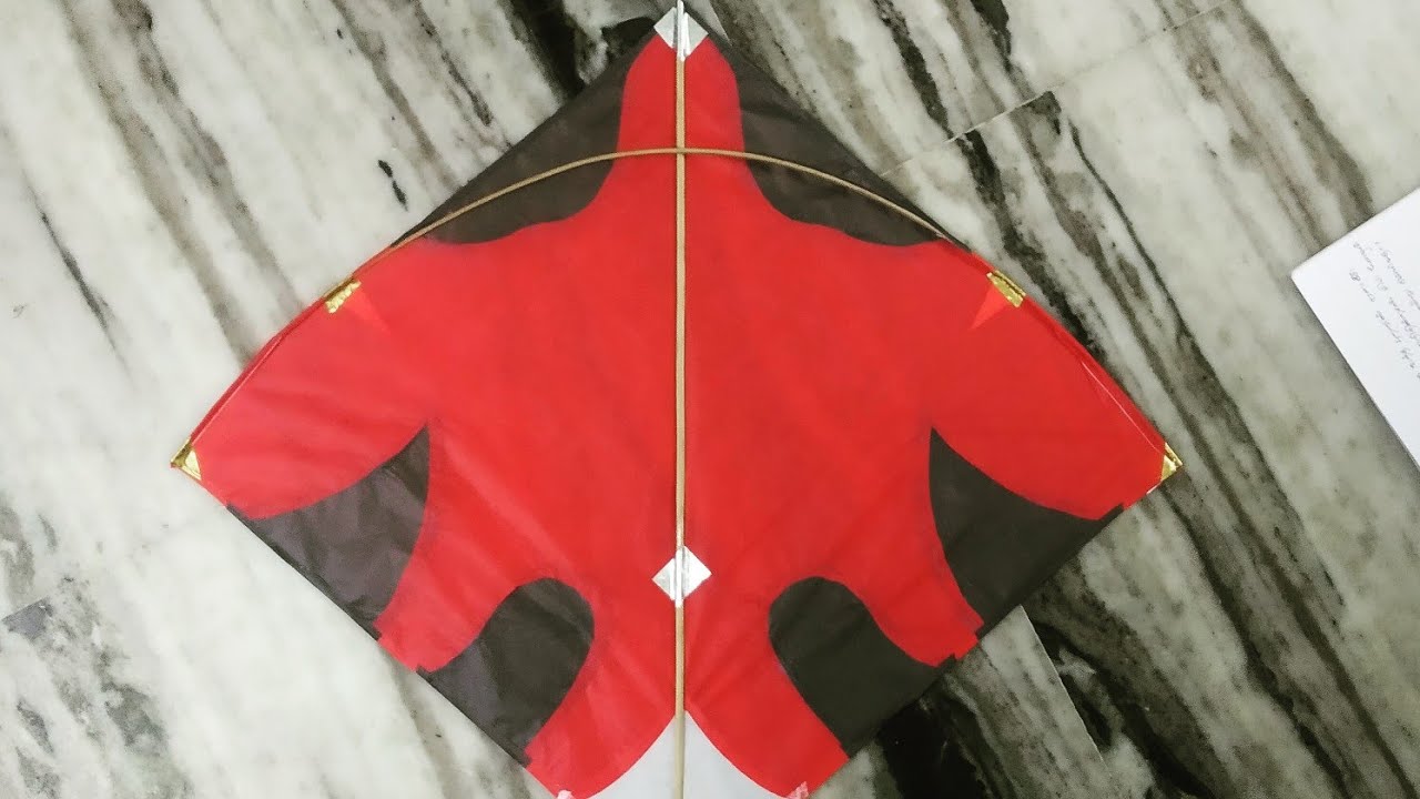 how to make beautiful design on mukka sheet bana kite #90'skitescorner# ...