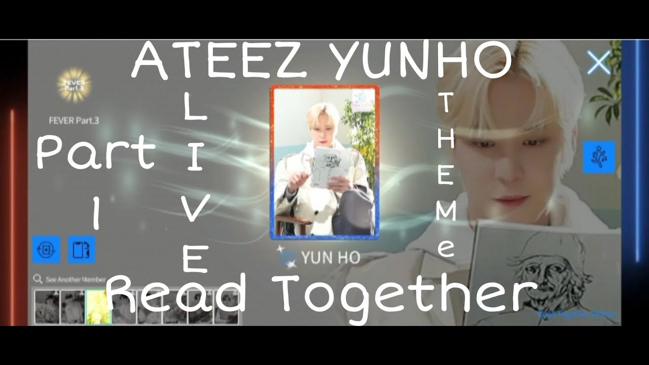 SUPERSTAR ATEEZ: ATEEZ'S Yunho Live theme Preview Part 1 - YouTube