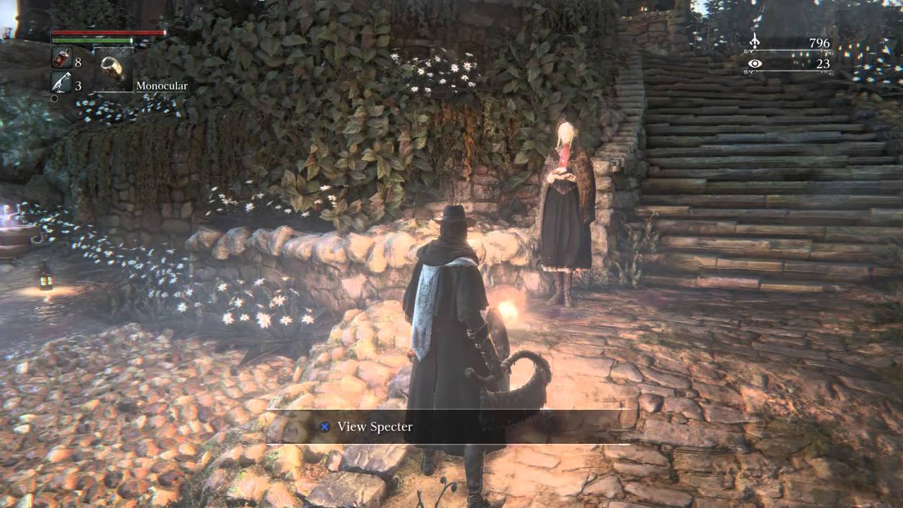 Bloodborne NPC Doll Interaction Easter Egg PS4 Exclusive Gameplay ...