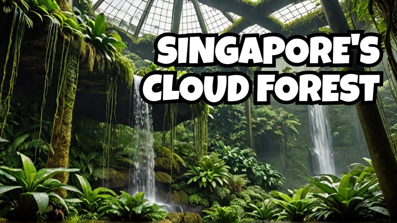 Gardens by the Bay, Singapore - Cloud Forest (Full Tour) - YouTube