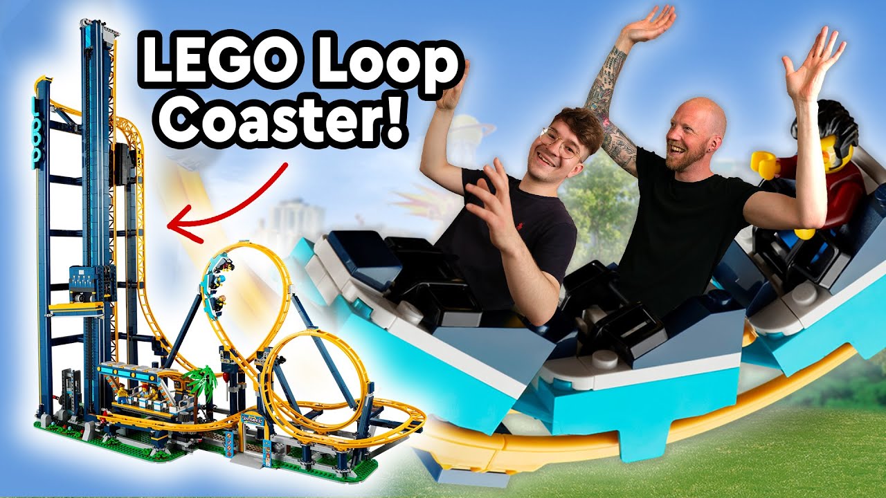 Eerste LEGO achtbaan met loopings! - Preview LEGO 10303 Loop Coaster ...