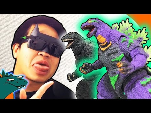 SH MonsterArts Godzilla feat. Evangelion Unit 01 Review