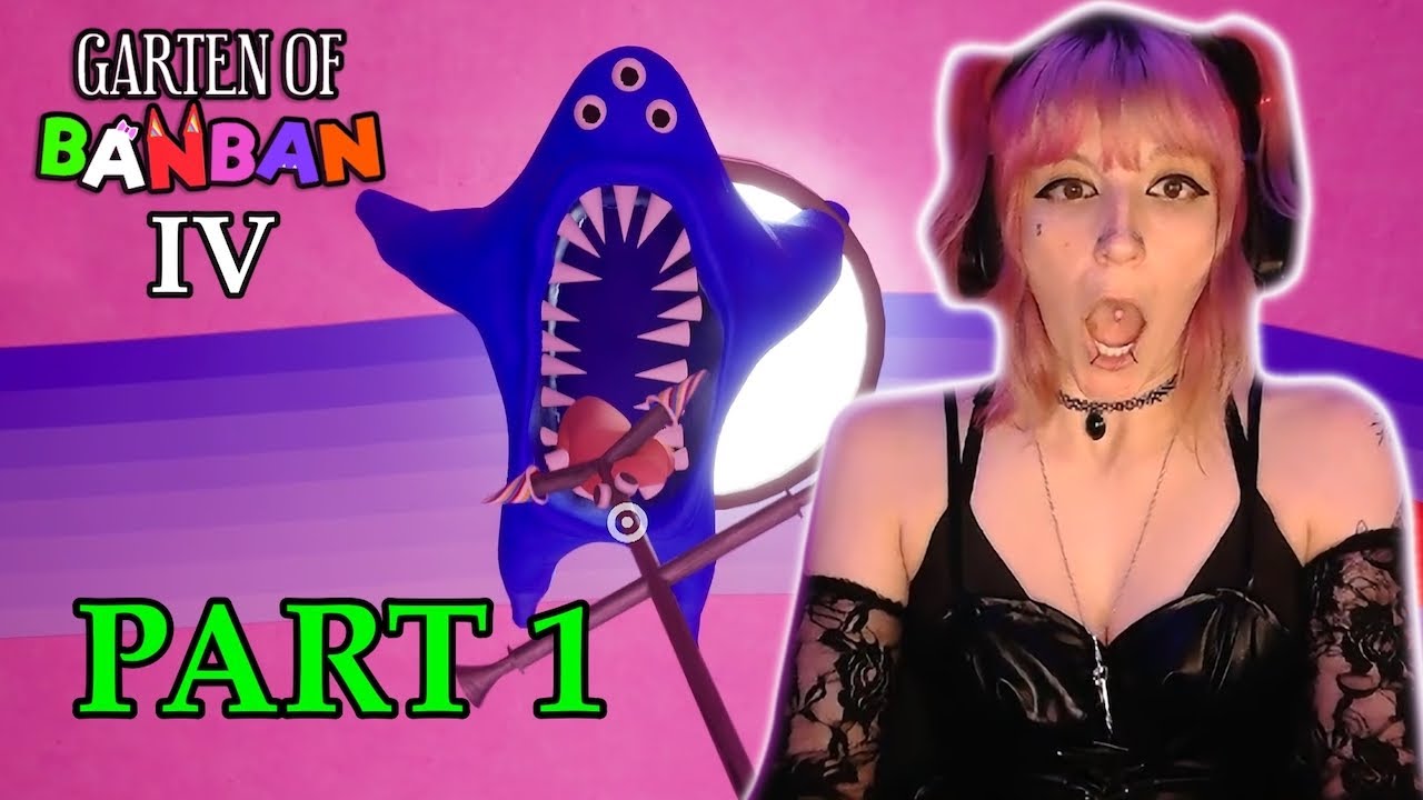 Garten Of Banban Chapter 4 - Part 1! - *FULL GAME PLAYTHROUGH VOD ...