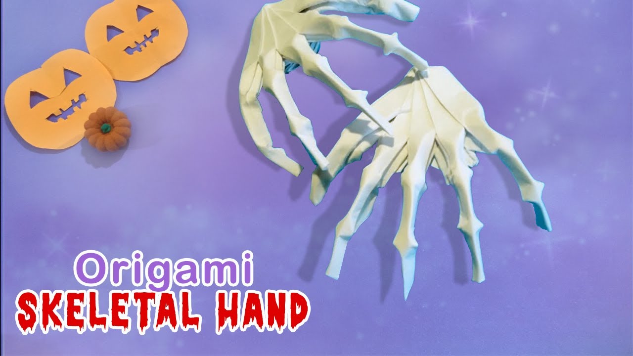 No-Glue, No-Scissors Halloween Origami: Craft a Creepy Square Paper ...